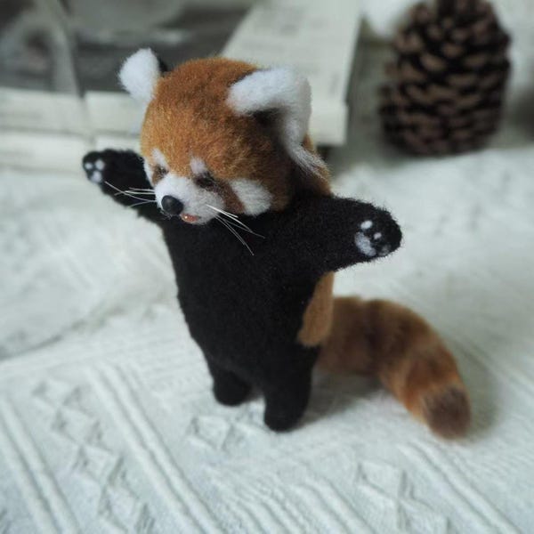 Felted Red Panda - Etsy