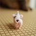3-inch Mini Decor Needle Felted Pig,felted Animal Sculpture,feld Pig ...