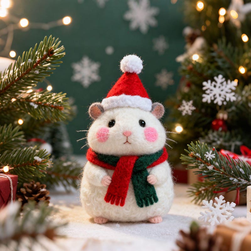Hamster Felted - Etsy