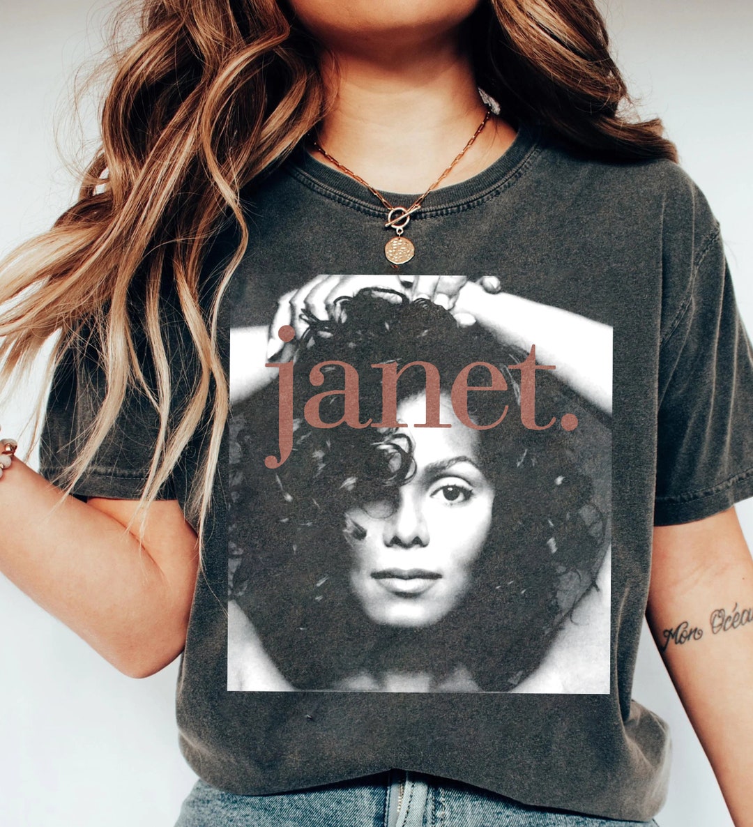 Comfort Color Janet Jackson Shirt, Retro Janet Jackson Vintage 90s ...