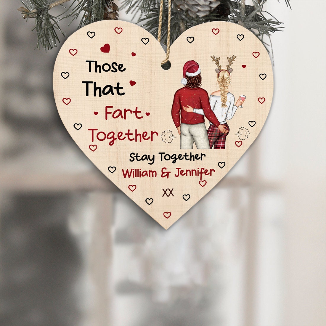 Fart Valentines Card | Fart Card | I Love You With All My Fart Card