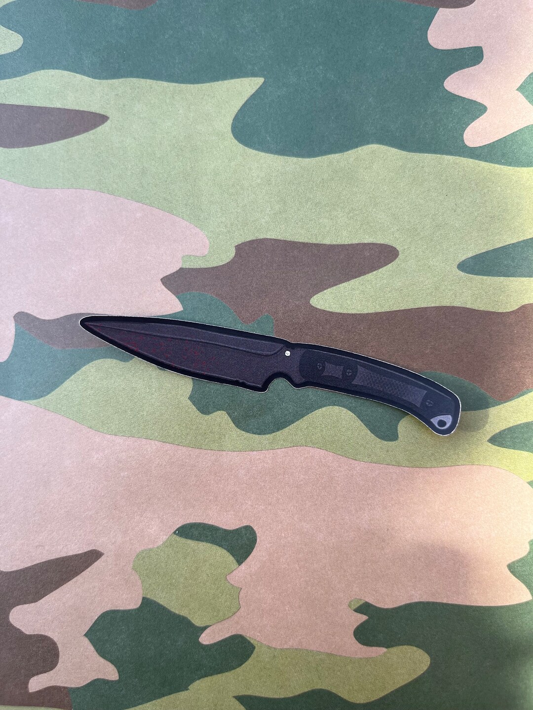 COD MW2 Ghost Dance Tactical Knife Sticker - Etsy