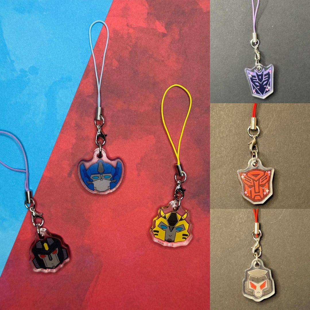 Alien Robot Phone Charms - Etsy