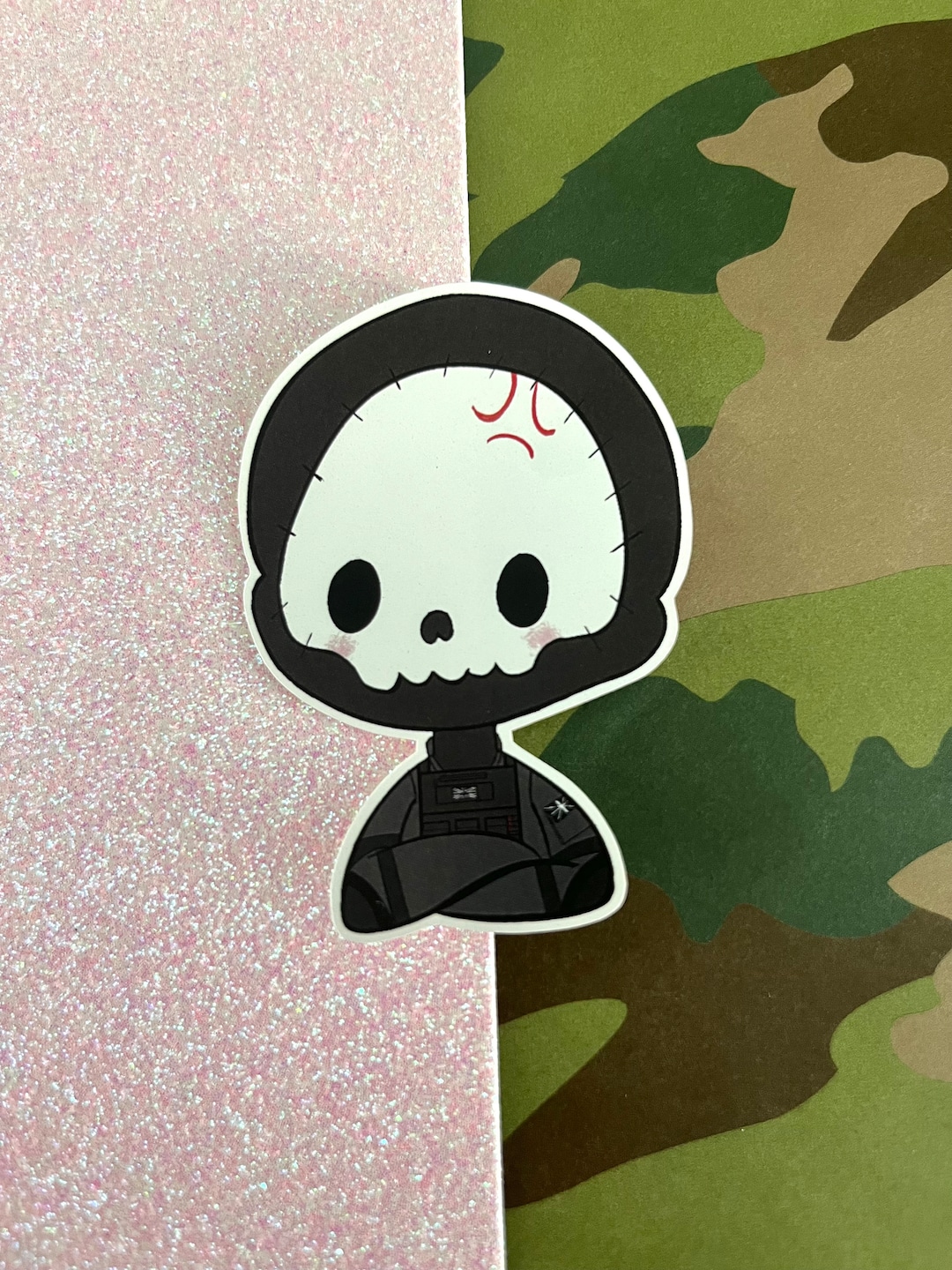 COD MW2 Ghost Chibi - Etsy