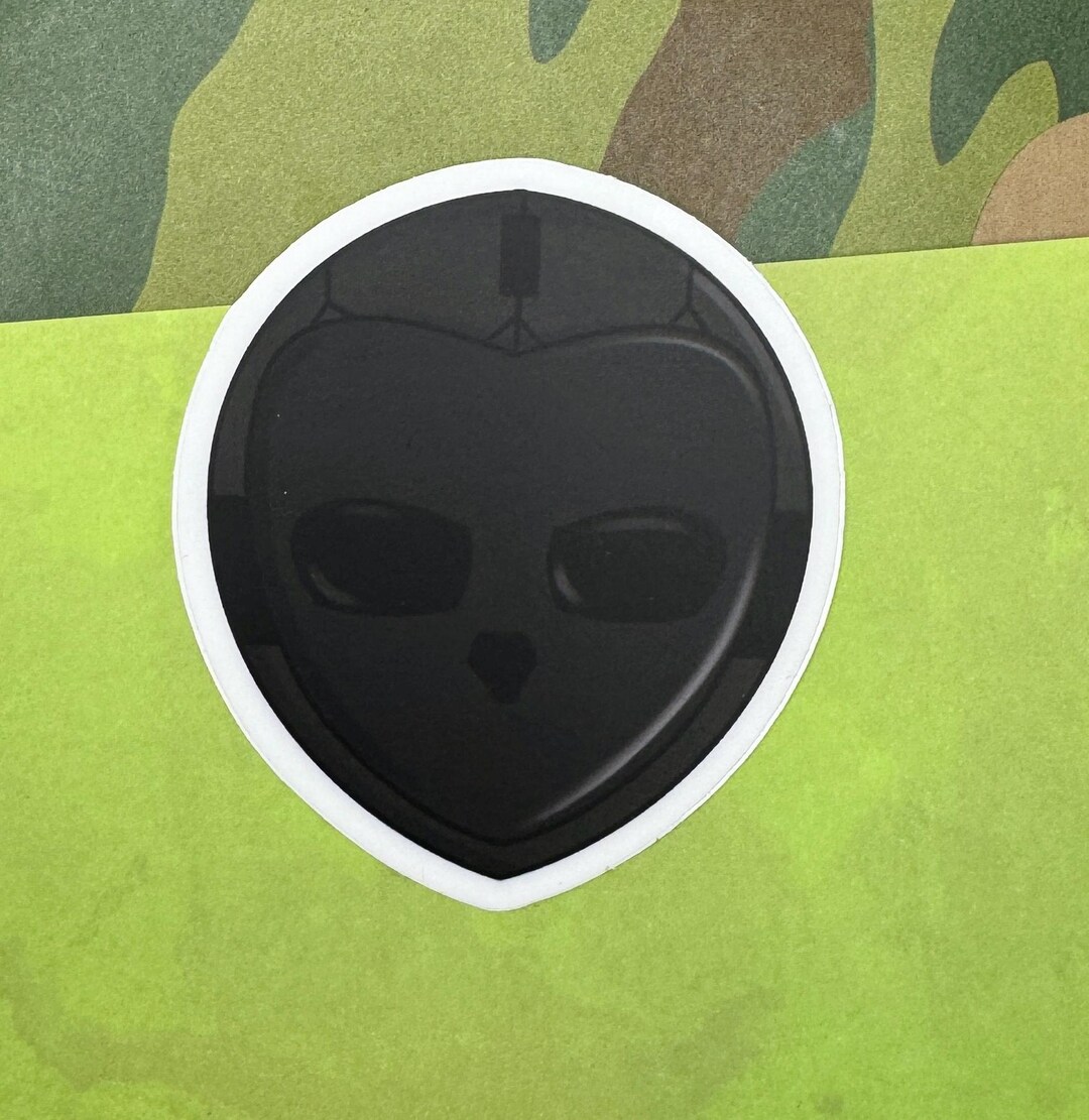 Chibi Deimos Head Sticker - Etsy