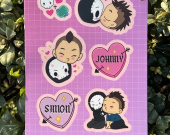 Ghost Soap COD:MW Clear Sticker Sheet - Etsy