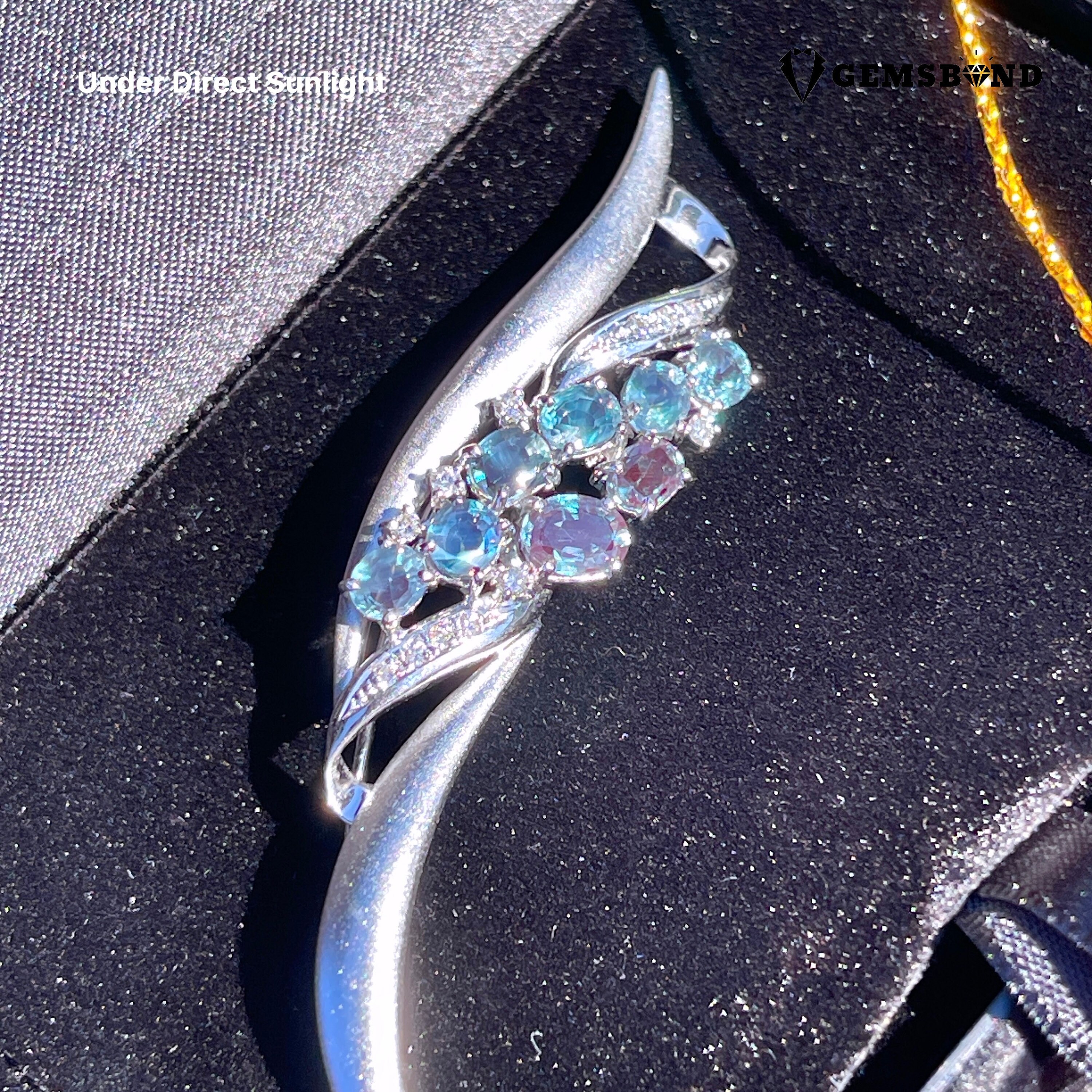 9.4gram Intense Emerald Green Brazilian Alexandrite Brooch - Etsy