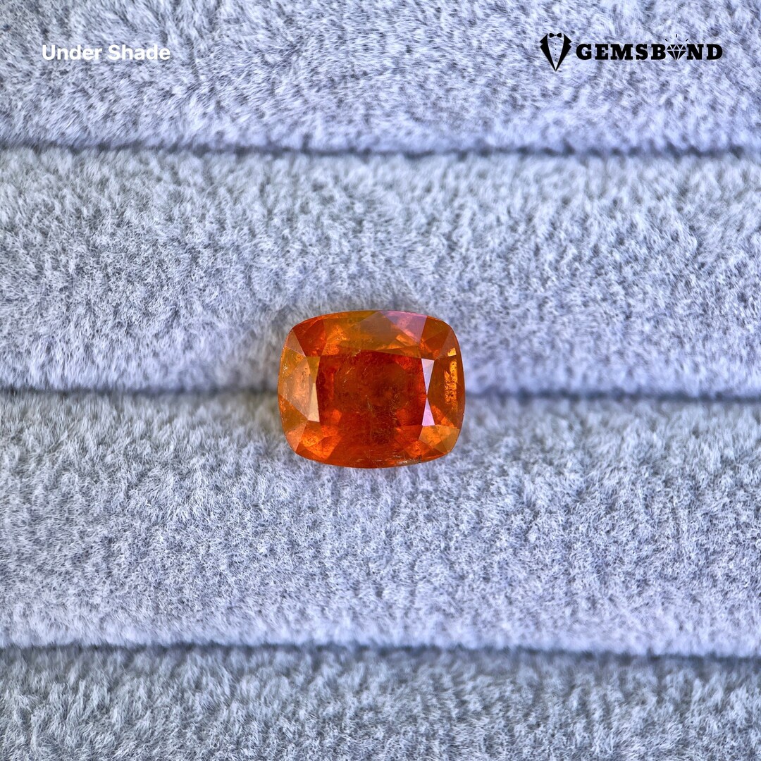 8.24ct Intense Orange Mandarin Garnet From Tanzania - Etsy