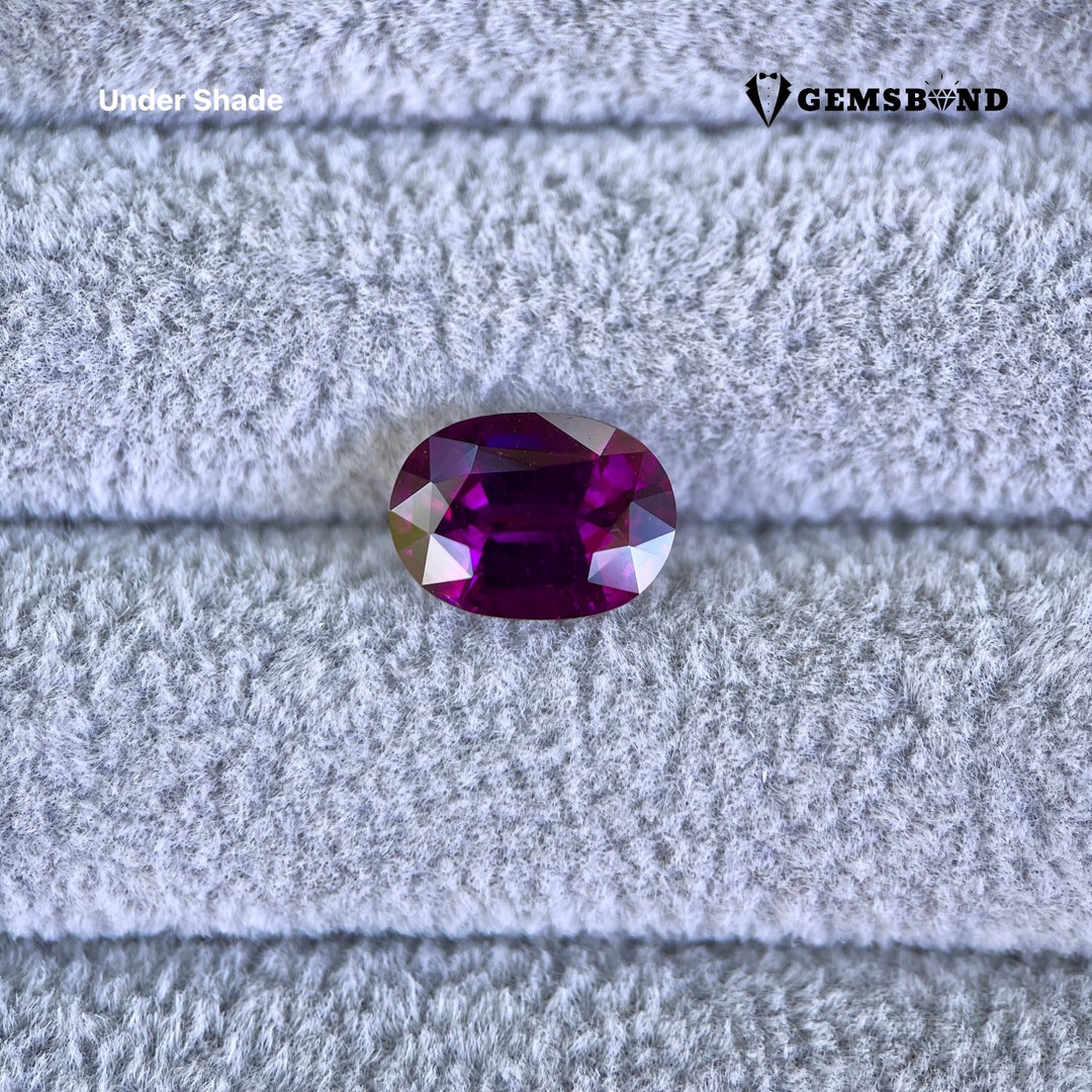 4.24ct Intense Purple Grape Garnet From Tanzania - Etsy