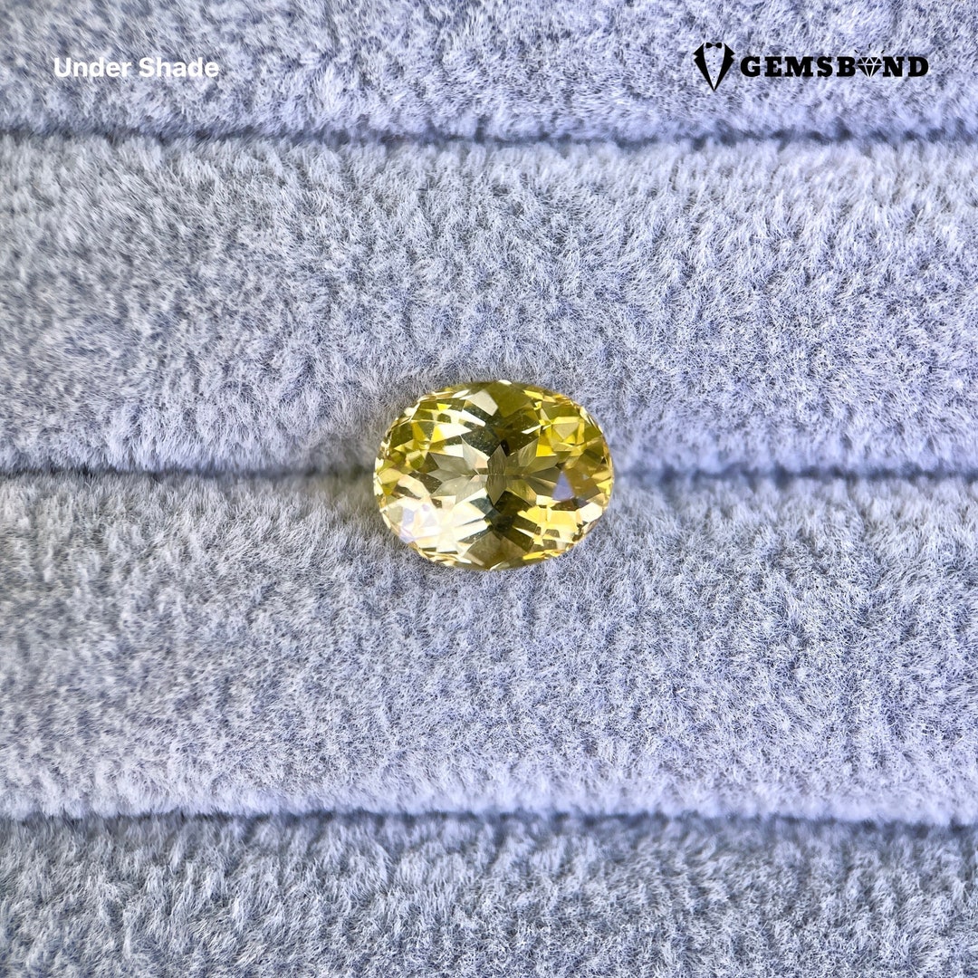 3.88 Golden Yellow Heliodor From Brazil - Etsy