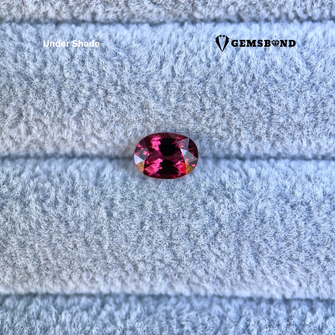 1.3ct Pinkish Pink Rhodolite From Madagascar - Etsy
