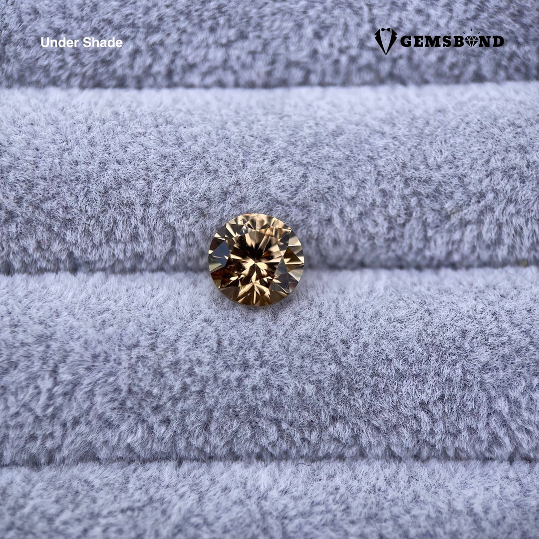 3.11ct Intense Golden Yellow Zircon With Perfect Cut and Diamond Luster ...