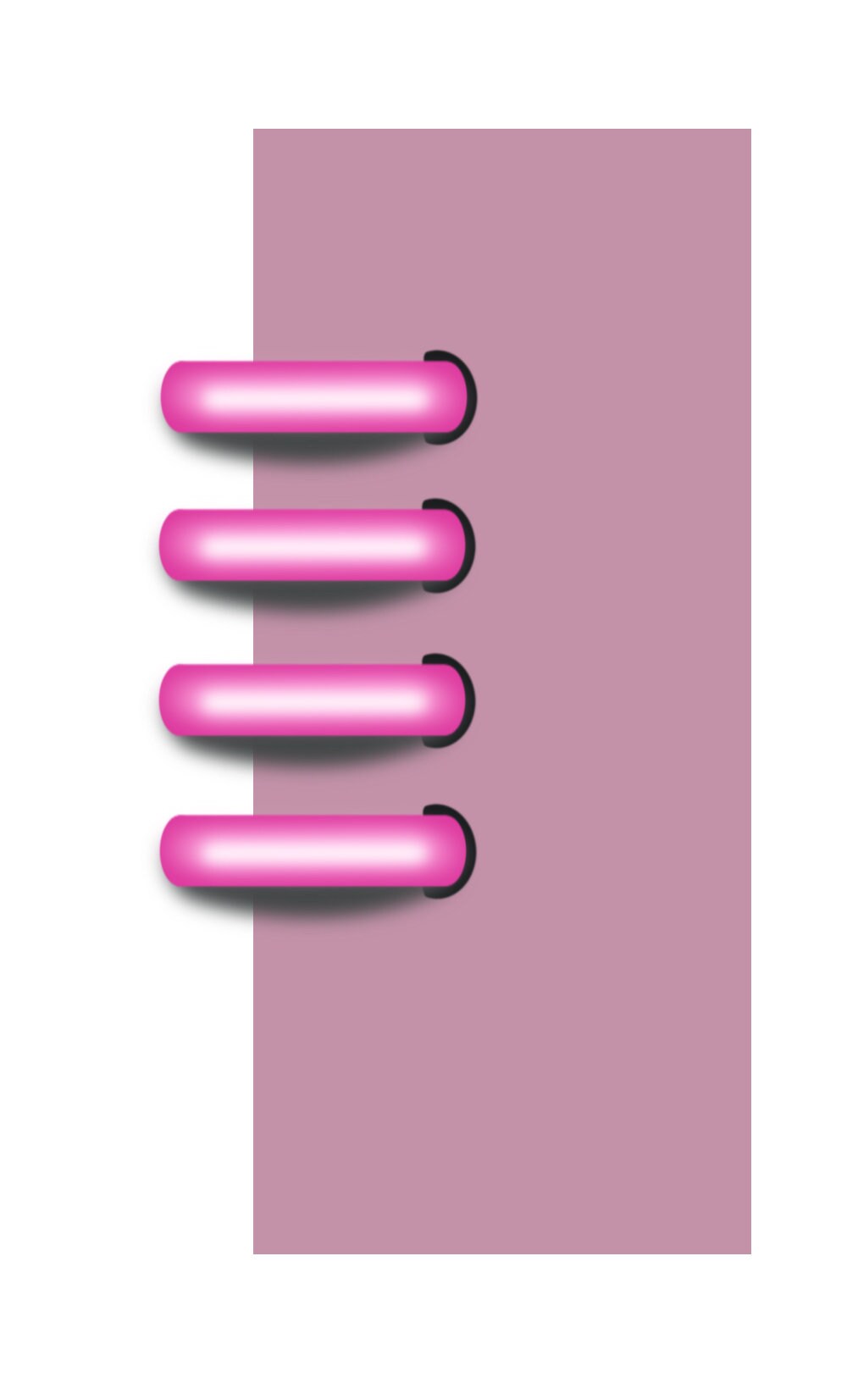 Digital Binder Rings Png Sticker for Planner Binder Ring for Digital ...