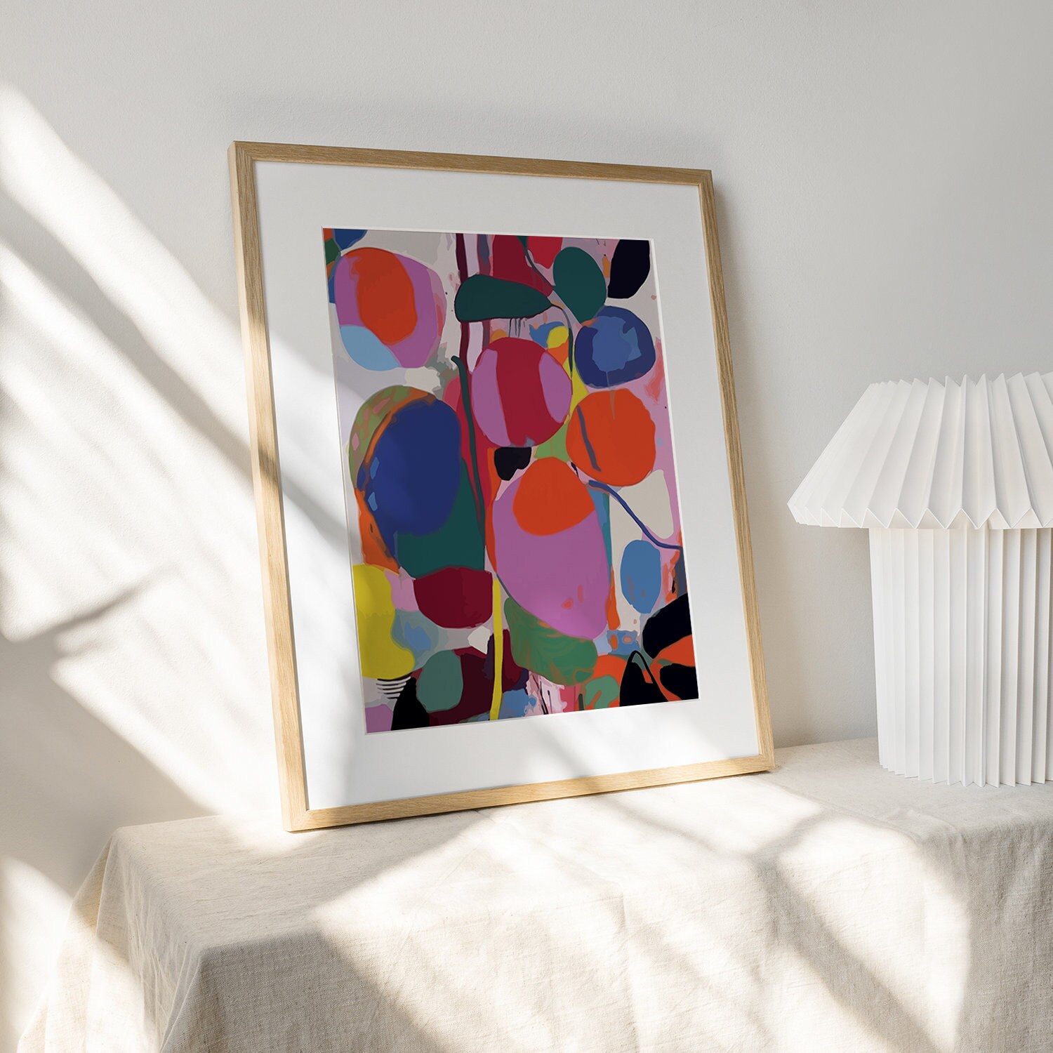 Dreamscape Abstract Art Print - Contemporary Impressionist Painting ...