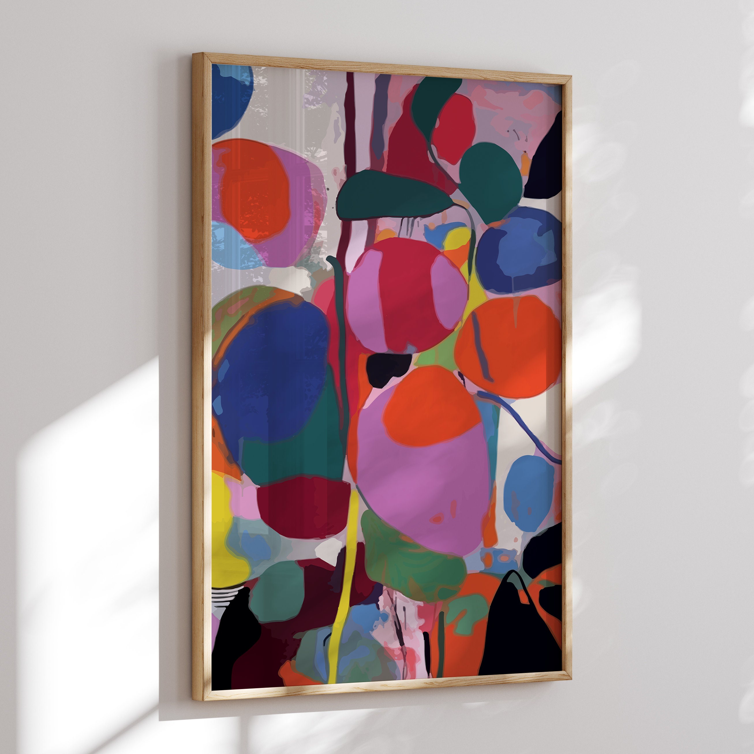 Dreamscape Abstract Art Print - Contemporary Impressionist Painting ...