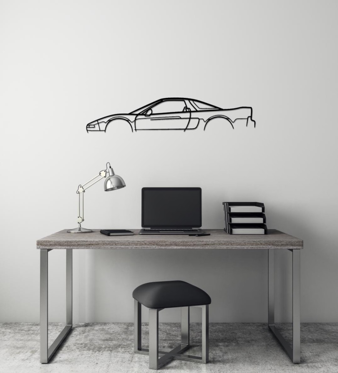 NSX Metal Car Wall Art, Car Garage Wall Decor, Personalized Gifts ...