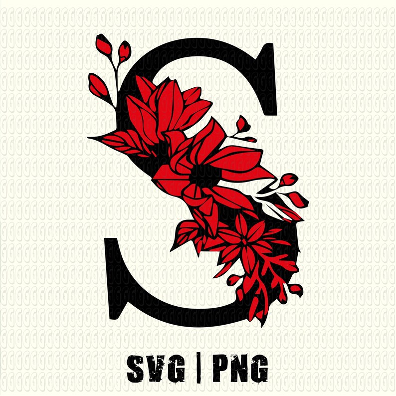 Floral Letter S Svg, Monogram Letter Svg, Decorative Initial Svg ... Floral Letter S Svg, Monogram Letter Svg, Decorative Initial Svg ...