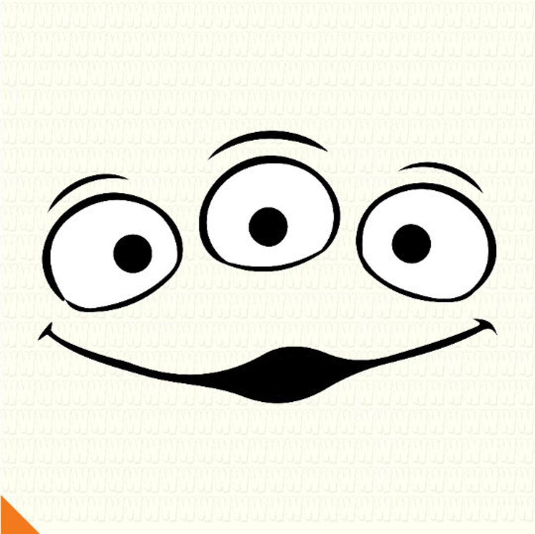 Alien Face Toy Story Svg Disneyland Ears Svg, Cut File Cricut ...