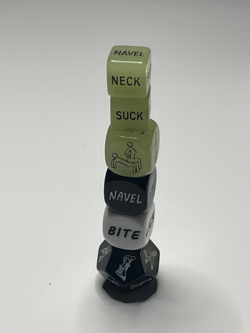 5 Piece Sex Dices Exciting Sex Positions And Playful Games Etsy