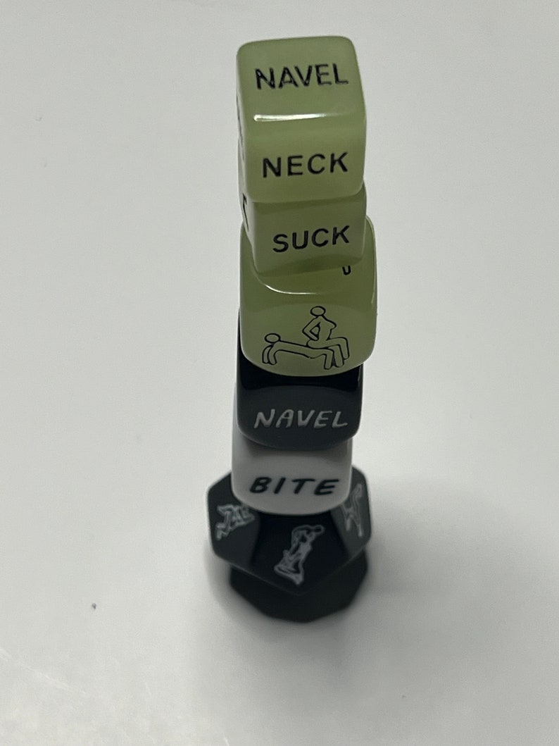 5 Piece Sex Dices Exciting Sex Positions And Playful Games Etsy
