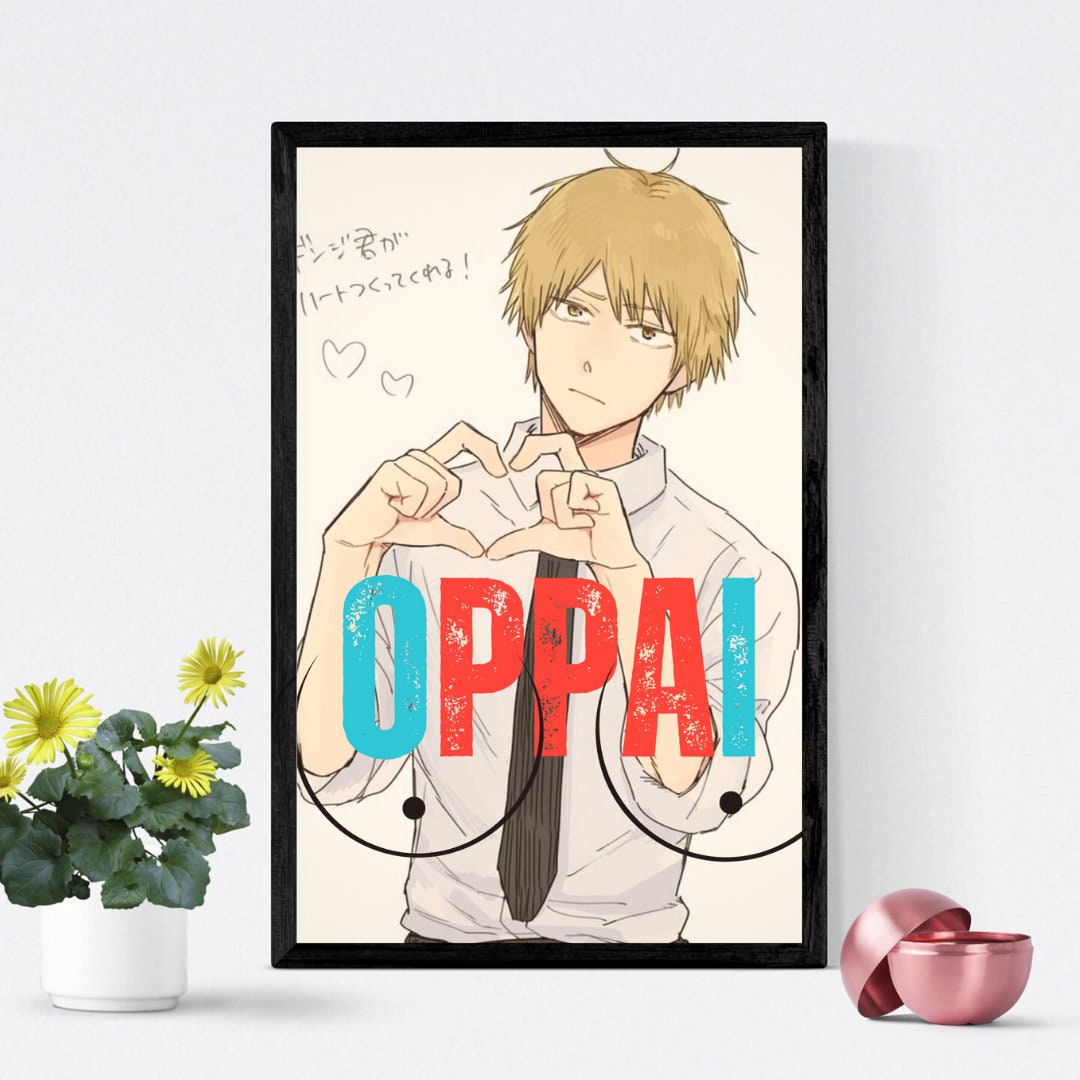 Buy Denji Opai Chainsaw Man Anime Poster for Home Decoration and ...