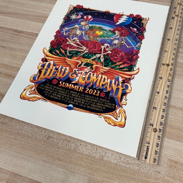 Dead and Company Tour Posters - Etsy