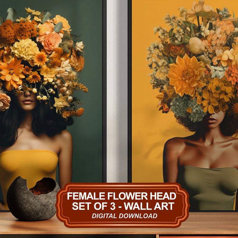 Flower Head - Etsy