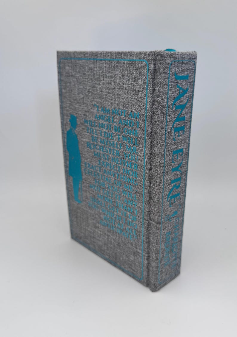 Jane Eyre by Charlotte Brontë Custom Hardcover | Special Edition Rebind ...
