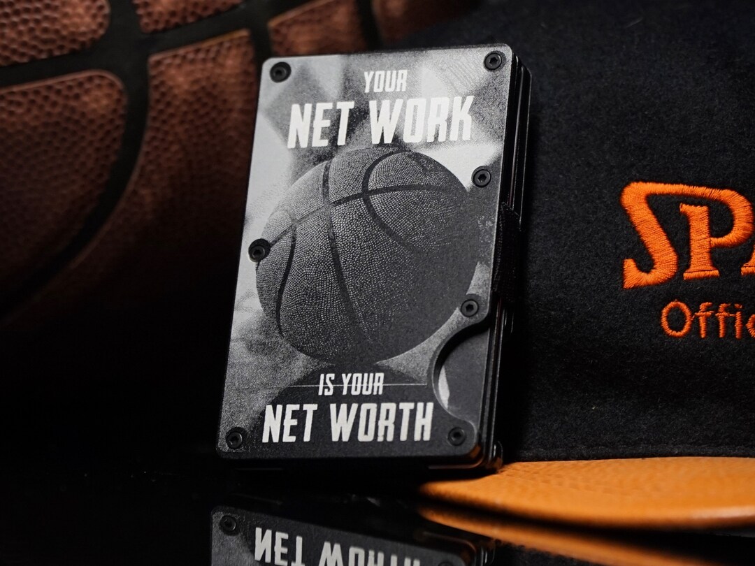 Basketball Wallet Money Clip Metal Wallet Basketball Fan Card Cash ...