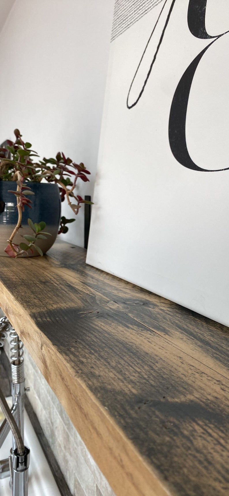 Rustic Reclaimed Scaffold Shelves - Etsy