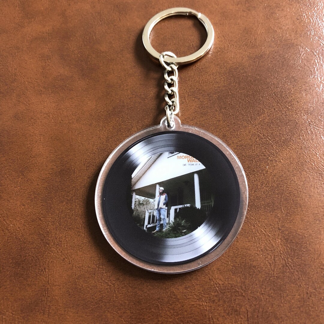 One Thins at A Time Acrylic Keychain, Custom Keychain, Vinyl Records ...