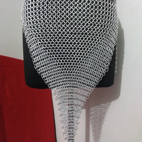 Chainmail Front Back Skirt - Etsy