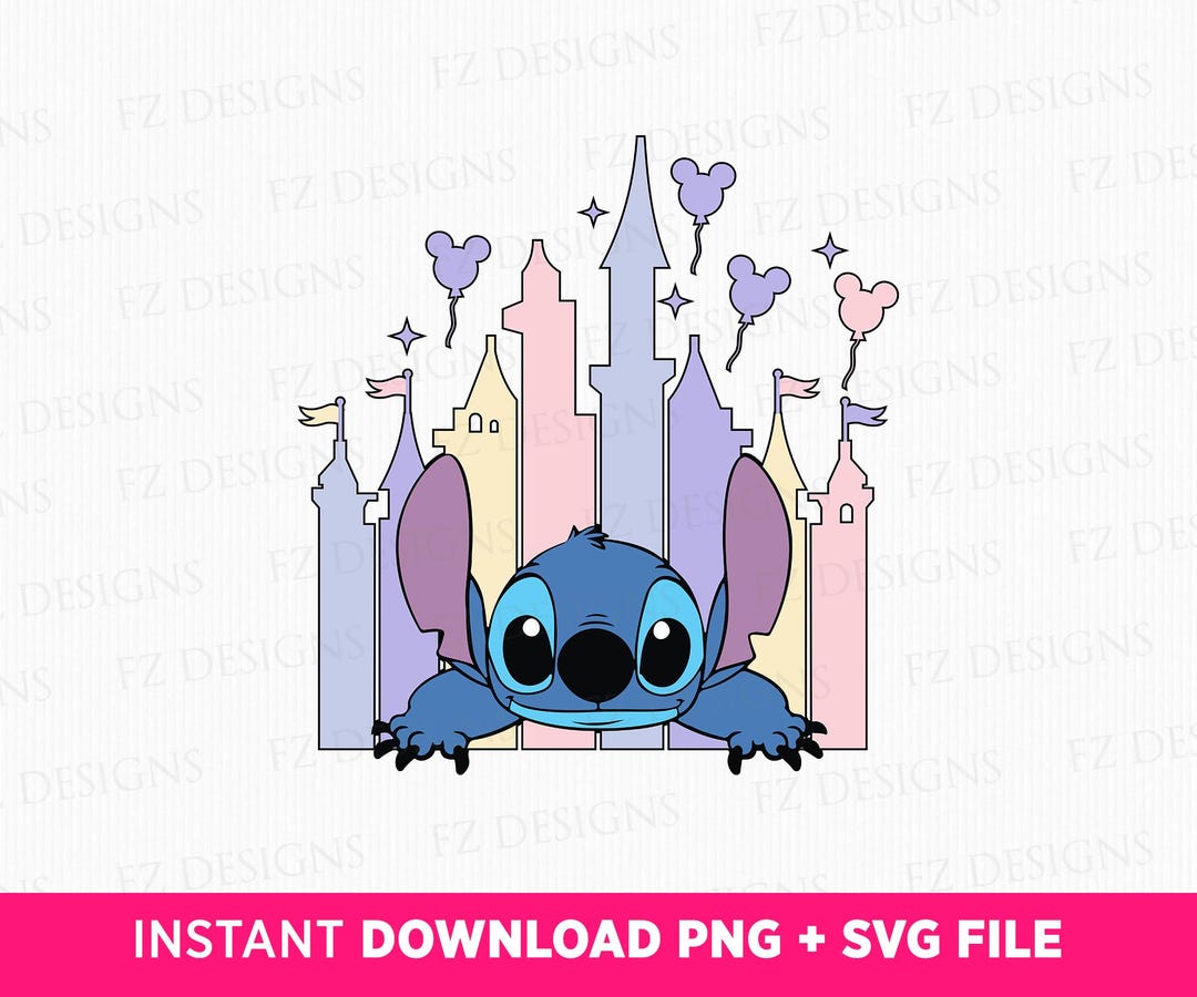 Cute Character Svg, Mouse Ear Balloons Svg, Magical Kingdom Svg, Family ...