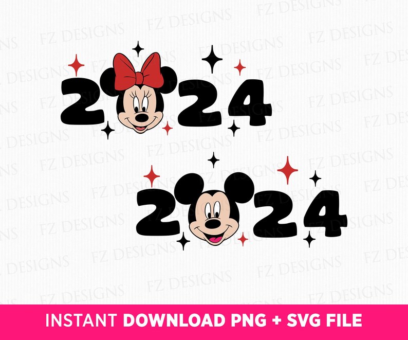 2024 Mouse Couple Family Trip SVG, Vacation PNG (instant Download) - Etsy