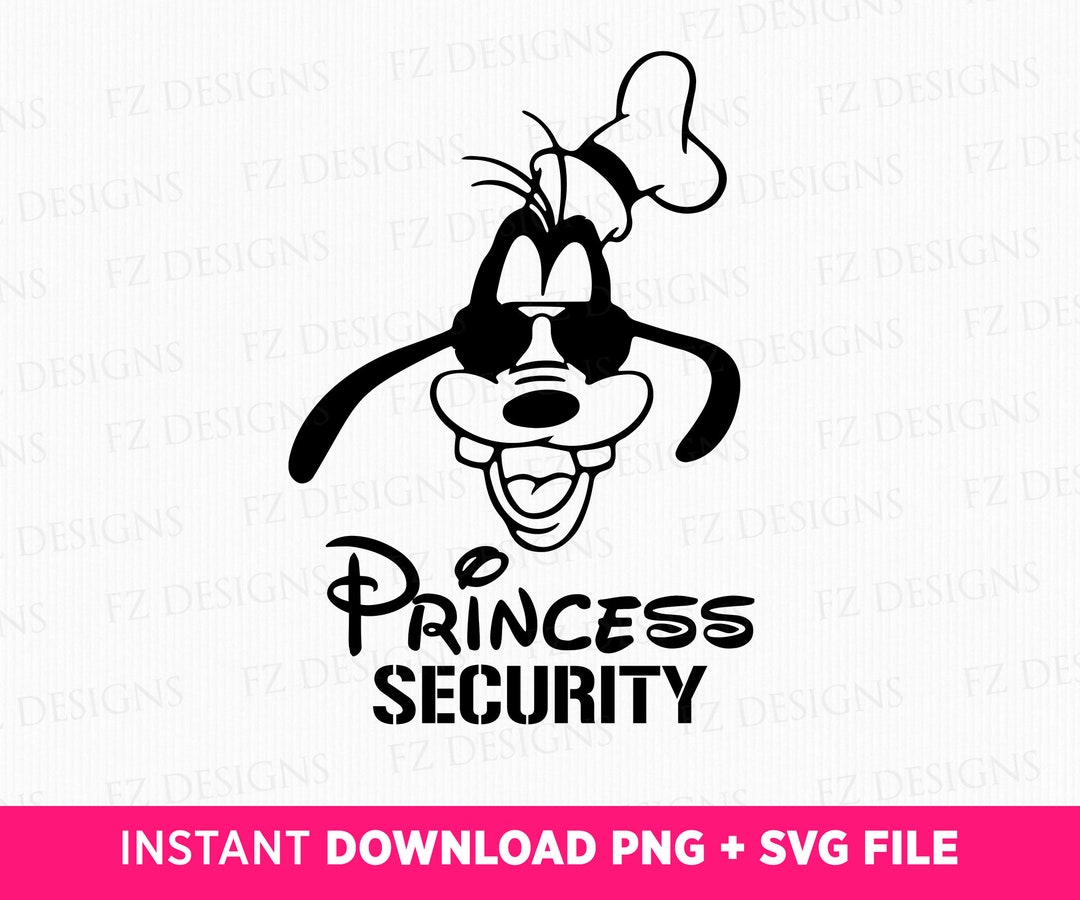 Princess Security Svg, Cute Security Svg, Funny Dad Svg, Funny Girl ...