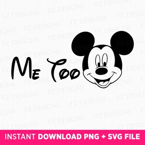 Matching Mouse Couple SVG, Family Vacation Trip, Cricut Cut Files ...