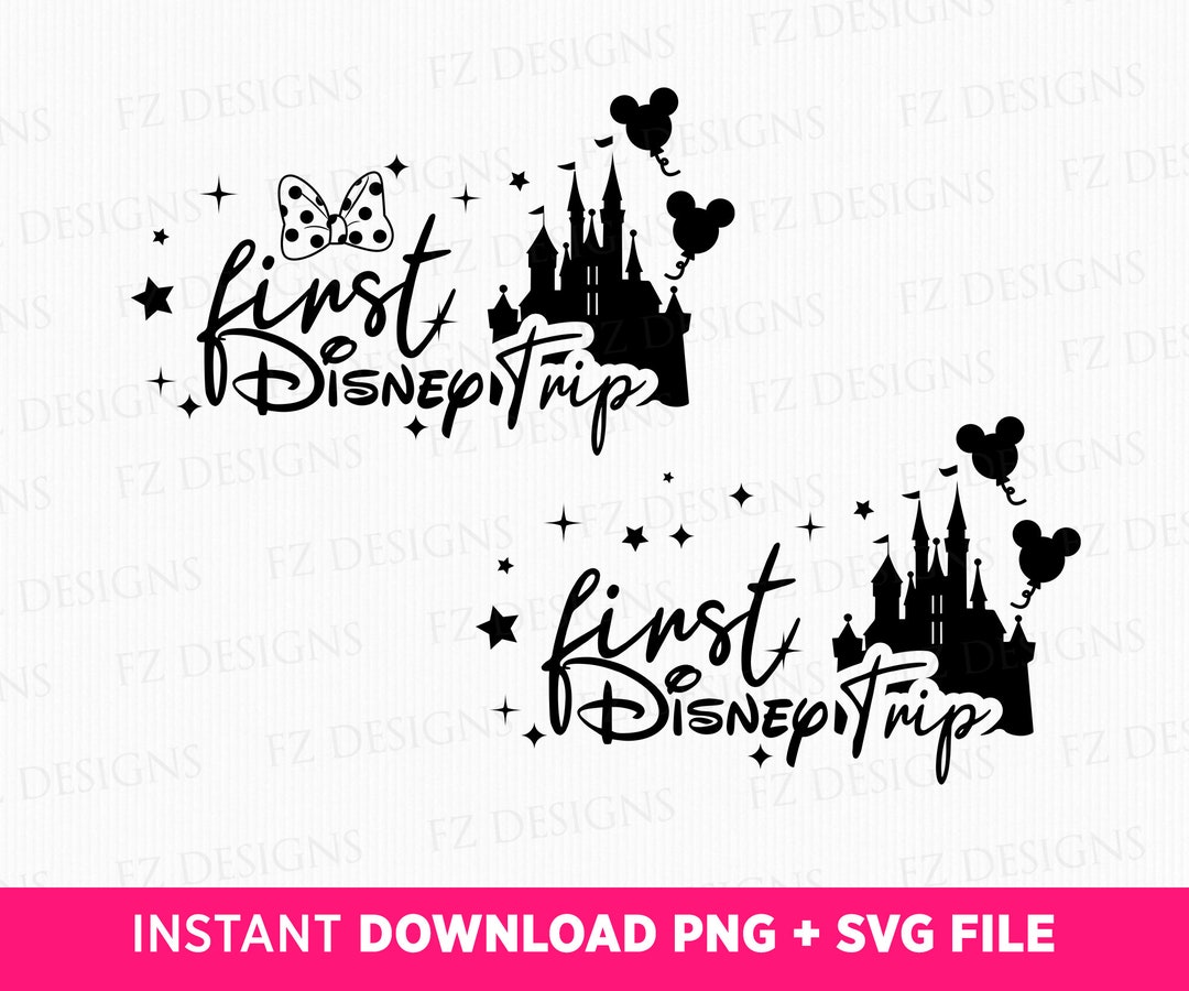 Bundle First Trip Svg, Family Vacation Svg, Magical Kingdom Svg, Stars ...