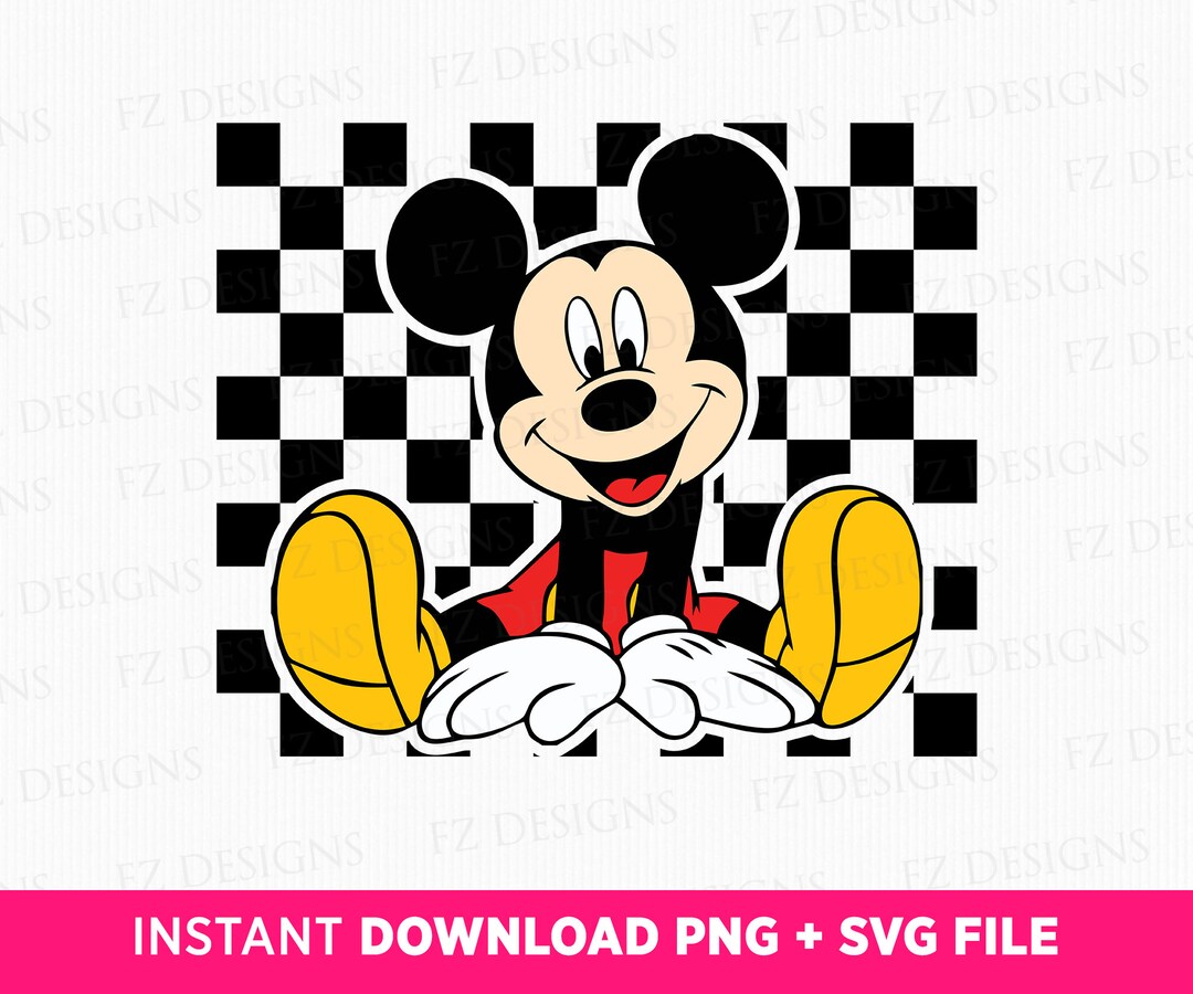 Checkered Mouse Svg, Family Trip Svg, Family Vacation Svg, Vacay Mode ...