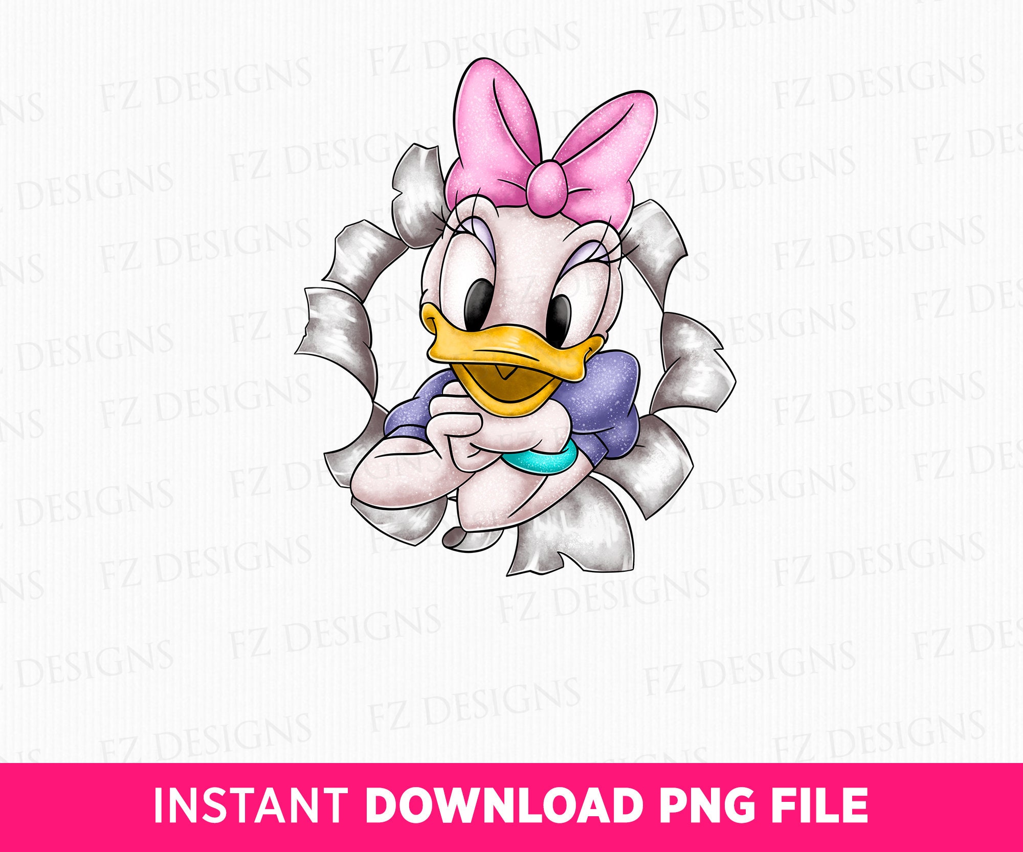 Cute Miss Duck PNG, Family Vacation Sublimation Design (instant ...