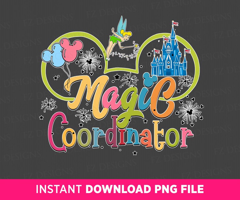 Magic Coordinator Png, Magical Kingdom Png, Family Trip Png, Family ...