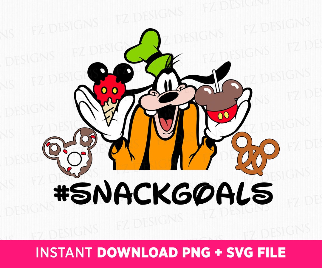 Snack Goals Svg, Cute Character With Snacks Svg, Family Trip Svg ...