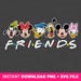 Mouse and Friends Svg, Best Friends Svg, Friends on the Line Svg ...