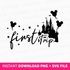 Bundle First Trip Svg, Magical Kingdom Svg, Family Trip Svg, Couple ...