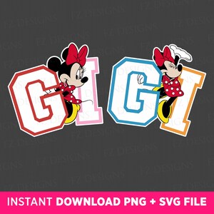 Gigi Svg, Cute Mouse Svg, Family Trip Svg, Family Vacation Svg, Vacay ...