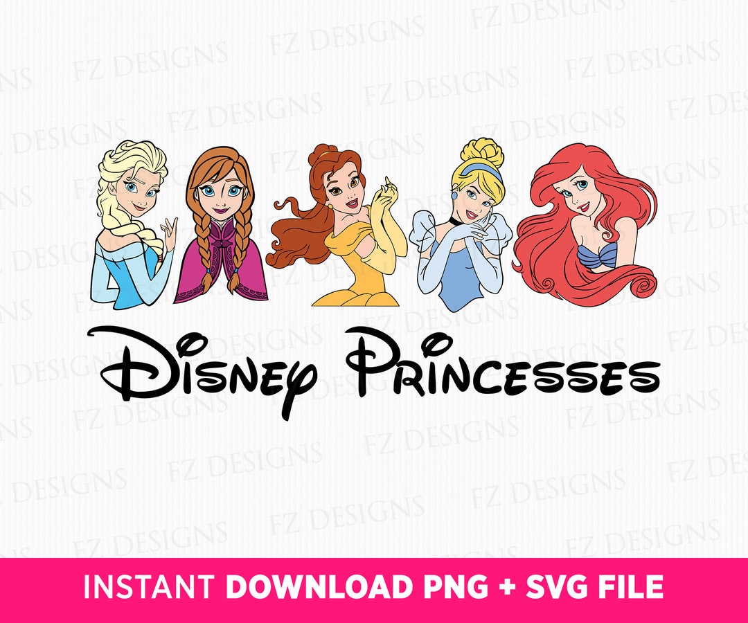 Princesses Svg, Family Trip Svg, Besties Svg, Family Vacation Svg ...