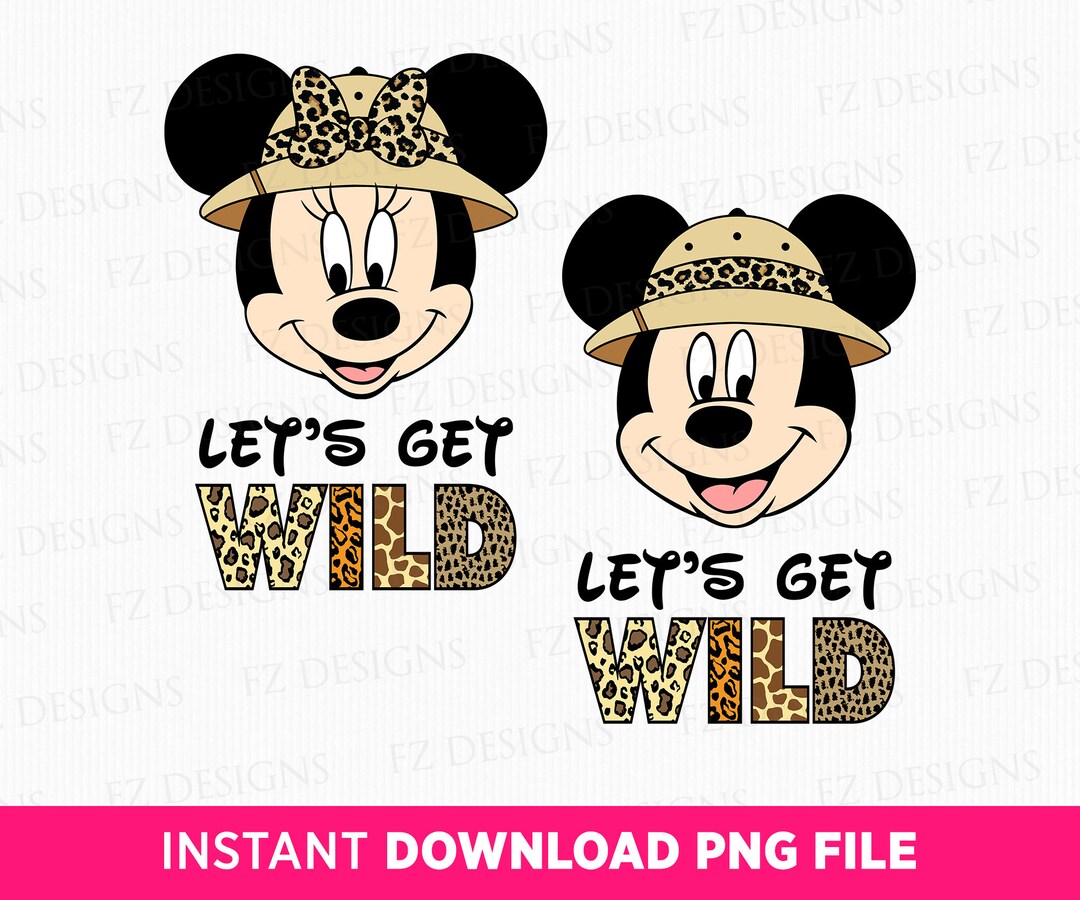 Let's Get Wild Bundle Png, Family Safari Tour Png, Safari Trip Png ...