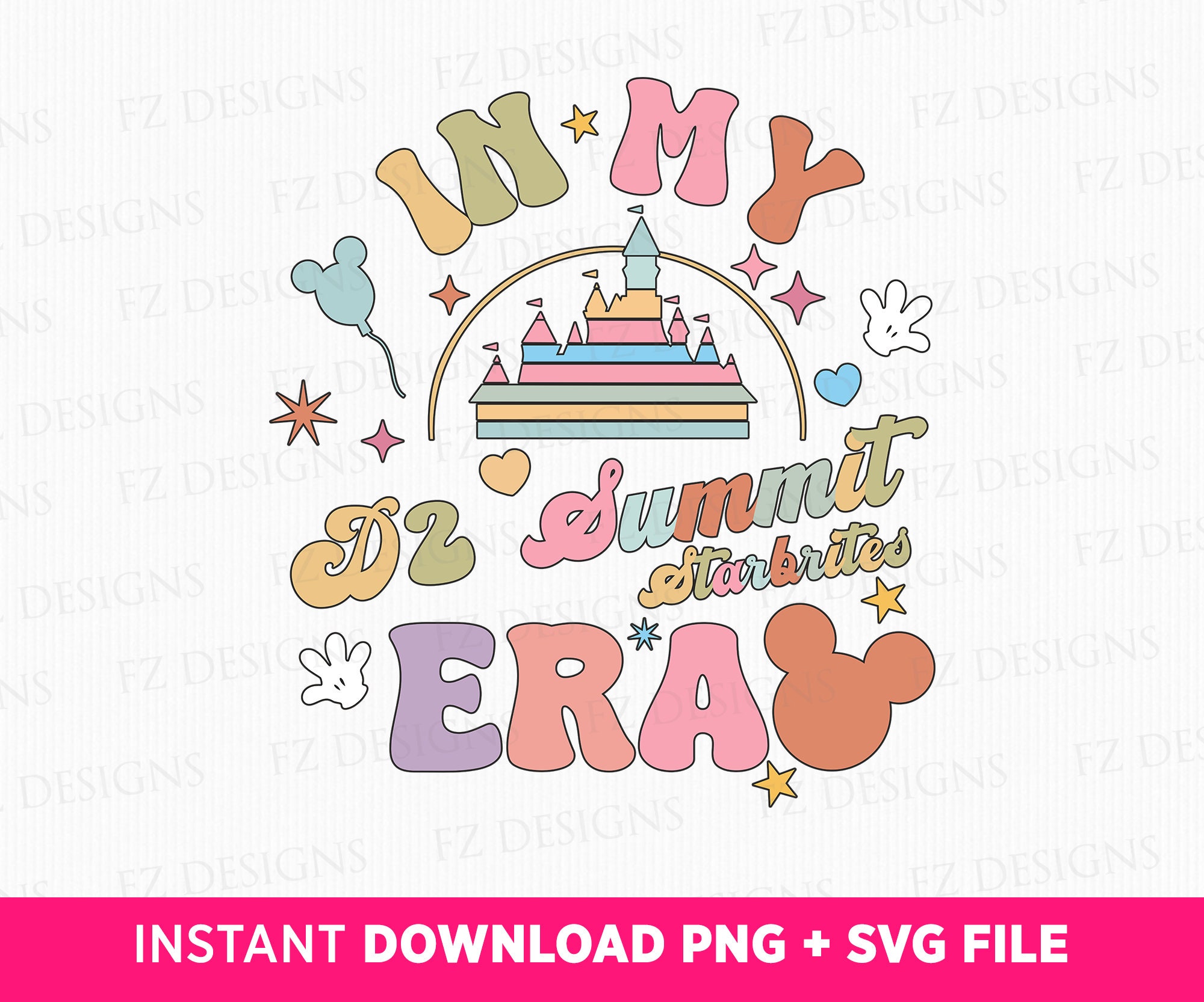 In My D2 Summit Era Svg, Starbrites Era Svg, Retro Cheer Svg, Magical ...