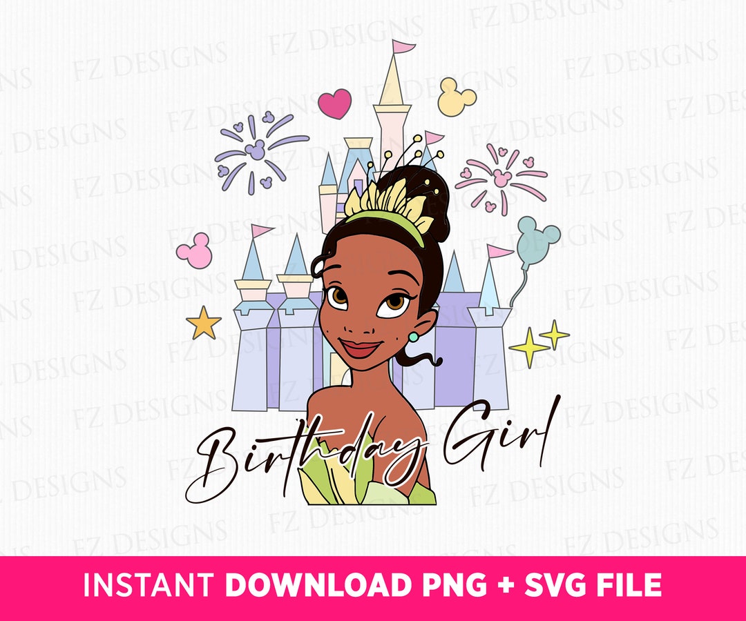 Princess Birthday Girl Svg, Magical Kingdom Birthday Svg, Family ...