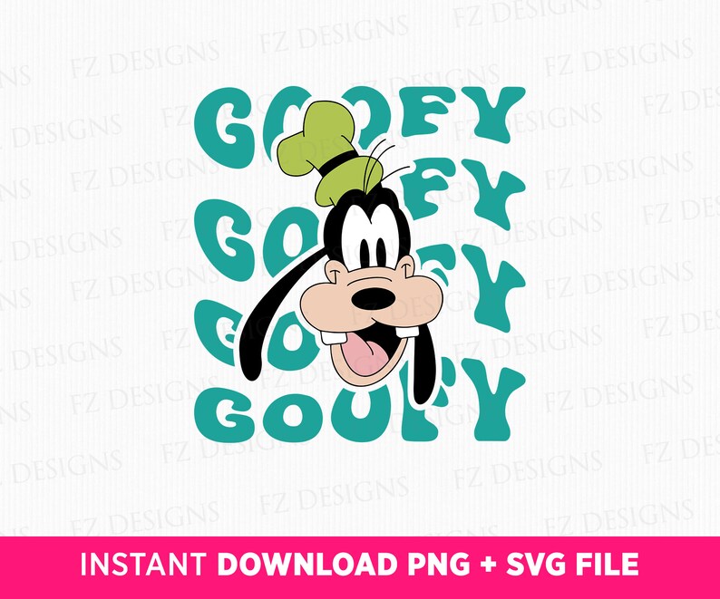 Goofy and Pluto SVG, Family Vacation PNG Files (instant Download) - Etsy