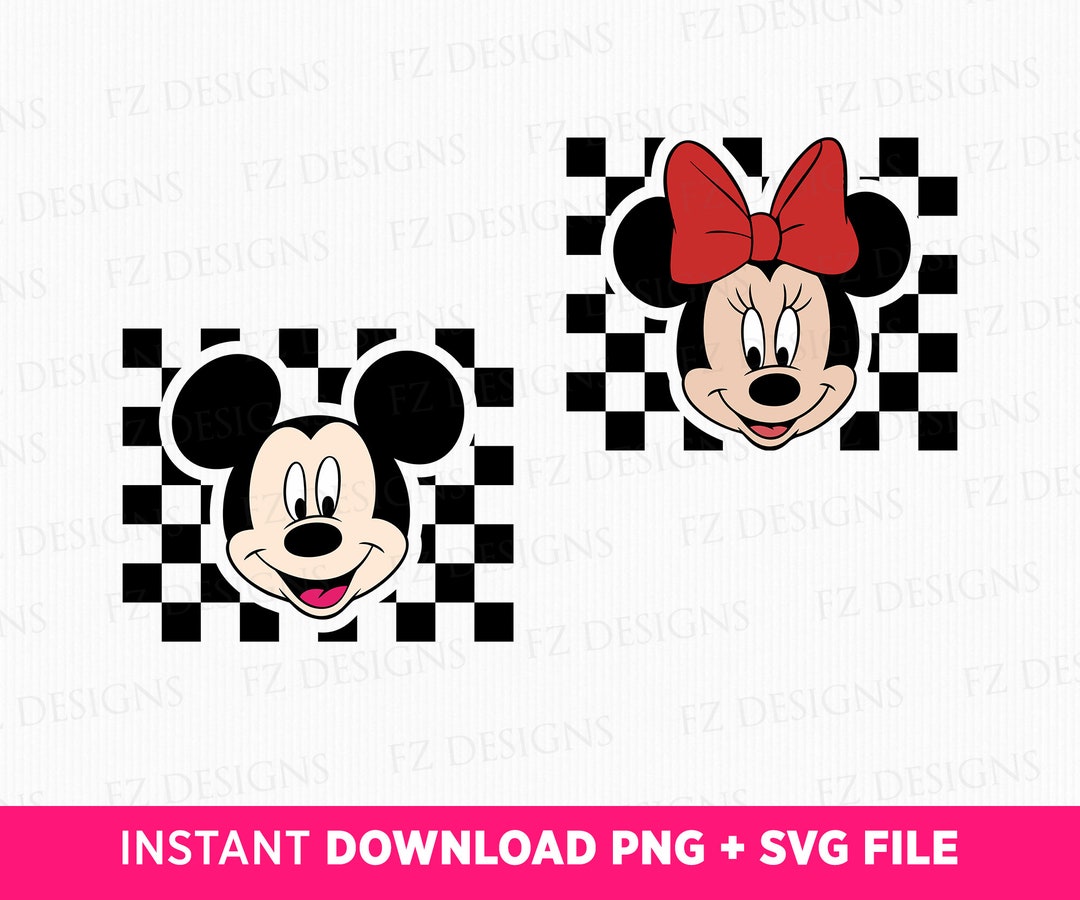 Bundle Checkered Mouse Svg, Family Vacation Svg, Family Trip Svg, Miss ...